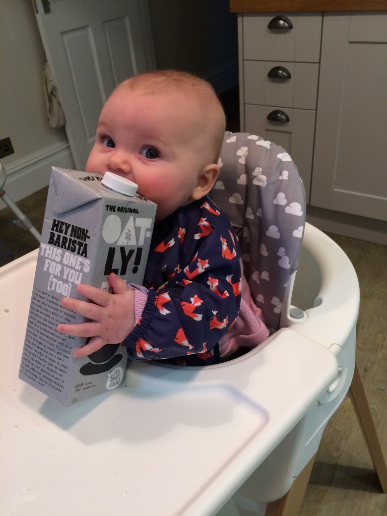 (That’s) Yummy mummy! Weaning a plant-based baby – Mother Running Vegan